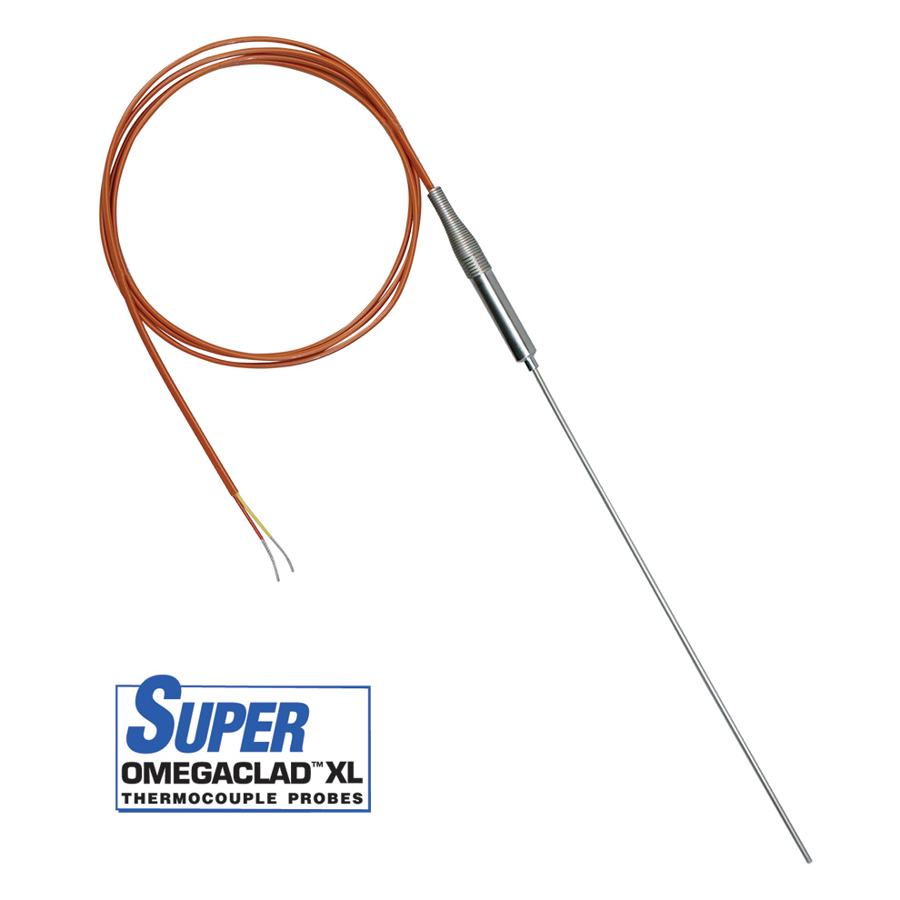 Transition Joint Probes With Super OMEGACLAD™XL Sheath :: OMEGA Engineering
