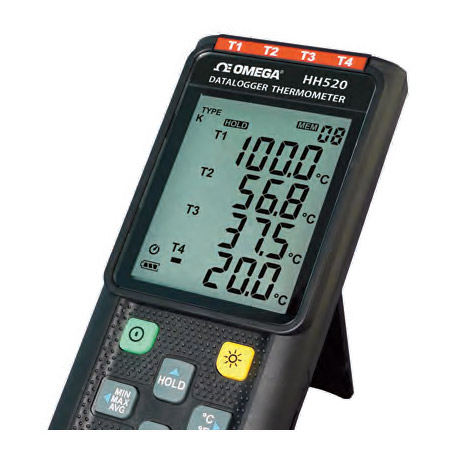 4 Channel Thermocouple Data Logger and Thermometer :: DwyerOmega CZ