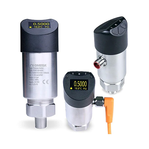 Electronic Pressure Switch with OLED Display and Alarm Outputs ...